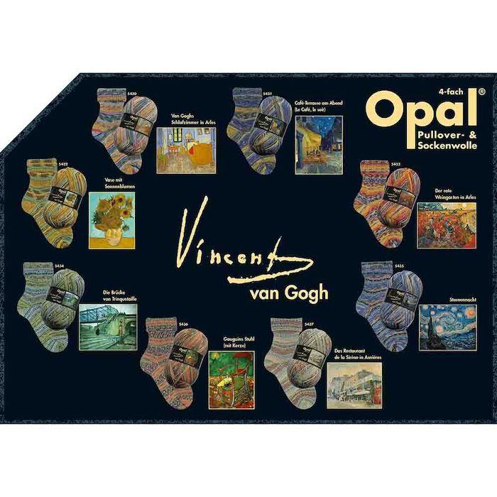 Носочная пряжа Opal incent Van Gogh купить Россия Беларусь Минск